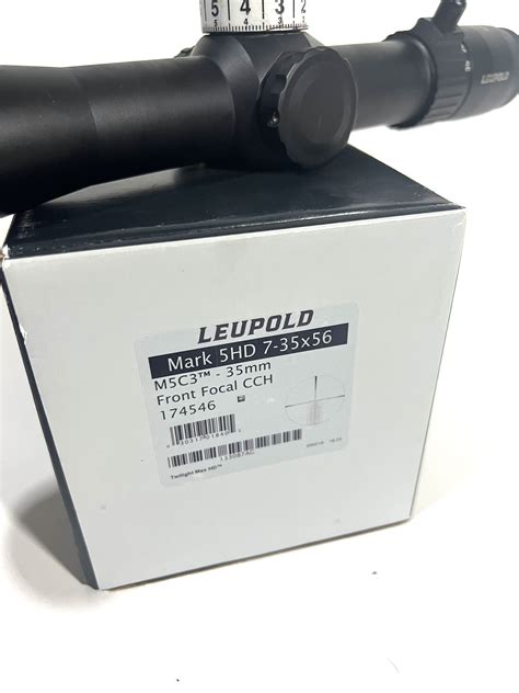 Reduced Leupold Mark 5hd 7x35 Ffp Cch Reticle Scope Classified Ads