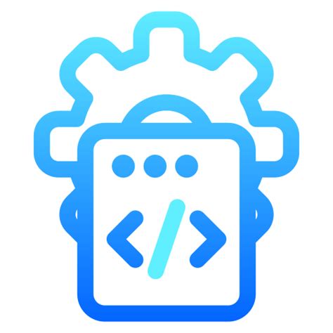 Code Generic Gradient Icon