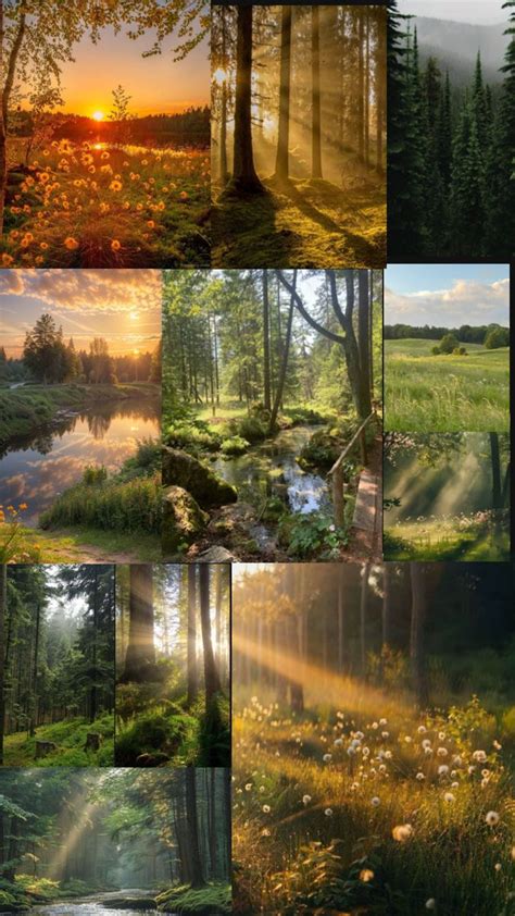 Nature Mood Board Inspiration