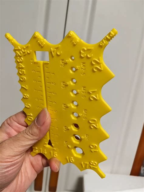 R Angle Measuring Tool Thread Pitch Gauge Screw Measuring Ruler Nut