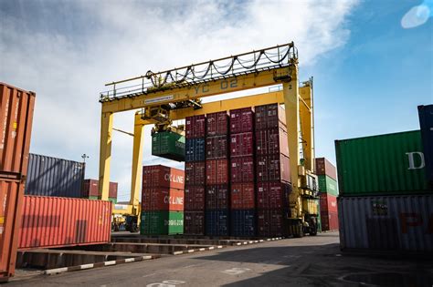 Container Port Terminal Bangkok Thailand Unithai