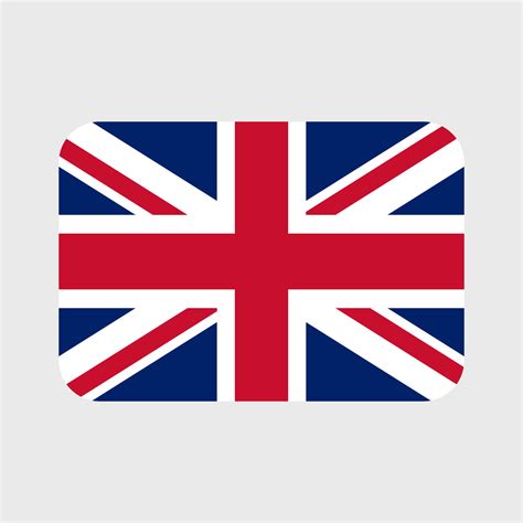 uk flag vector icon united kingdom and great britain flag illustration