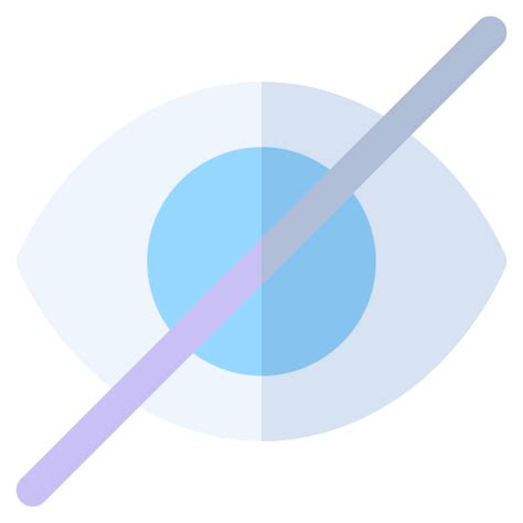 Not Visible Generic Flat Icon