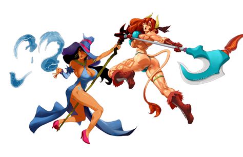 Tentacle Monster Chu Amazon Dragon S Crown Excellia Onikumomaru Farah Sorceress Dragon