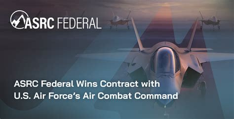 asrc federal wins contract with u s air force s air combat command