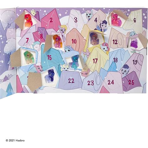 Комплект 25 фигурки My Little Pony, Snow Party Countdown, Адвент ...