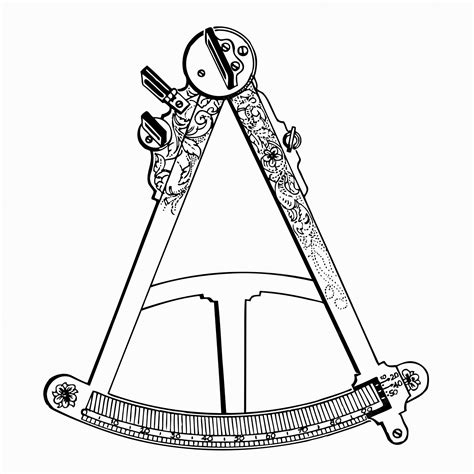 Premium Vector Vintage Octant