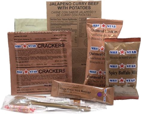 Mre Star Mres Individual Packets Cavestock