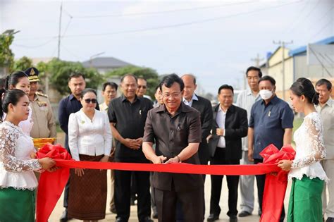 ឯកឧត្តម ហ៊ុន ម៉ានី ចាត់ទុកការនៅជាមួយអត្ដពលិកពិការ ដែលចូលរួមប្រកួតជាកម្លាំងដ៏ធំធេងសម្រាប់ពួកគាត់