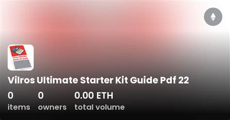 vilros ultimate starter kit guide pdf 22 collection opensea