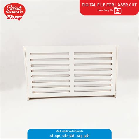 Wifi Router Storage Box Wood Shelf Wifi Router Shelf Storage Boxes Easer Cutting Cnc Dxf