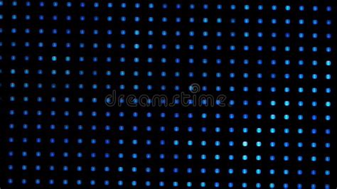 led screen displaying an rgb dot pattern stock illustration