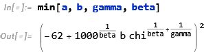 Equation Solving Why Doesn T NMinimize Work With NSolve Mathematica Stack Exchange