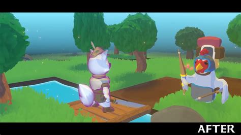 I Improved My Shell Based Grass Shader Trying To Find A Nice Balance