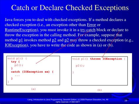 Ppt Chapter 18 Exception Handling Powerpoint Presentation Free