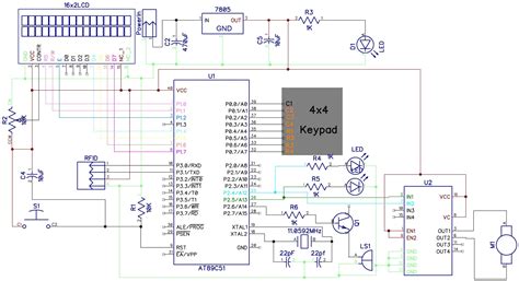 rfid based home security system using 8051 6 steps with pictures instructables