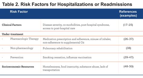 Copd Readmissions Summit Report Journal Of Copd Foundation