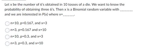 Solved Let X Be The Number Of S Obtained In Tosses Of A Chegg Com