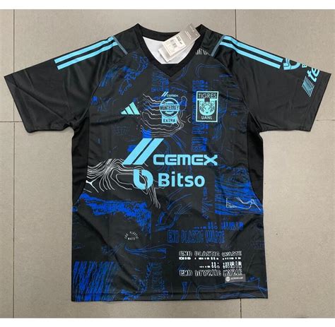 Tigres Uanl 2023 24 Special Soccer Jersey Black Model[2319850] Tigres