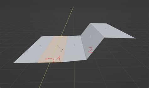 Modeling Align Rotate Face Parallel To Another Face In Edit Mode