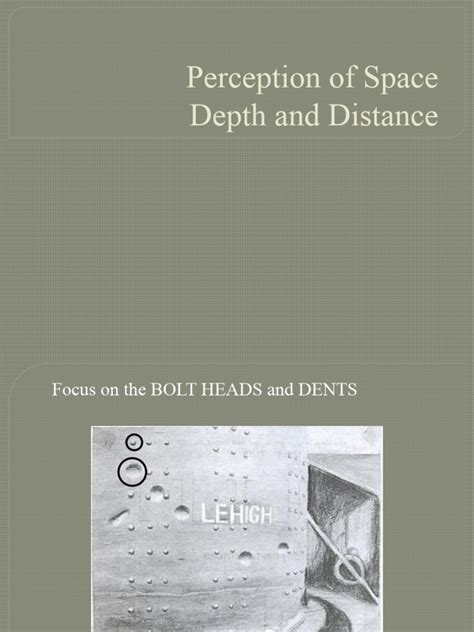 Perception Of Space Pdf Neuropsychological Assessment