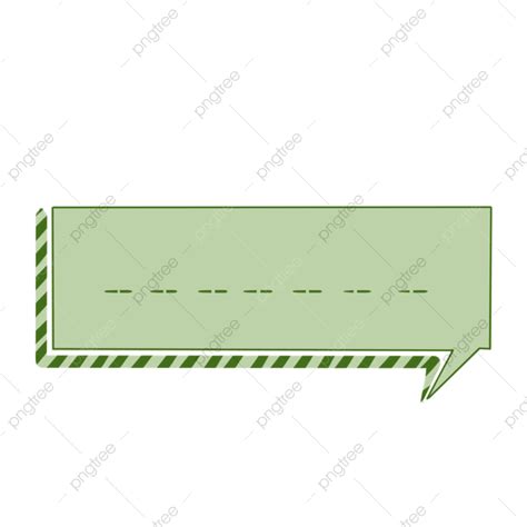 Hand Drawn Dialog Png Image Small Fresh Green Hand Drawn Cartoon Dialog Frame Dialog Box