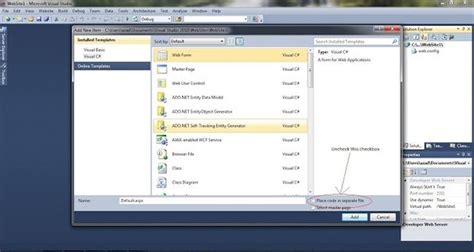 Page Structure In Aspnet