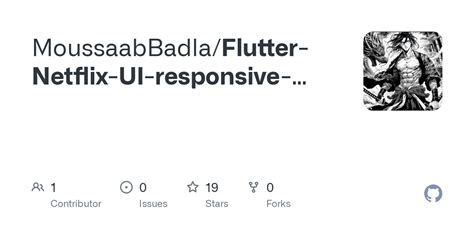 GitHub MoussaabBadla Flutter Netflix UI Responsive Web Mobile
