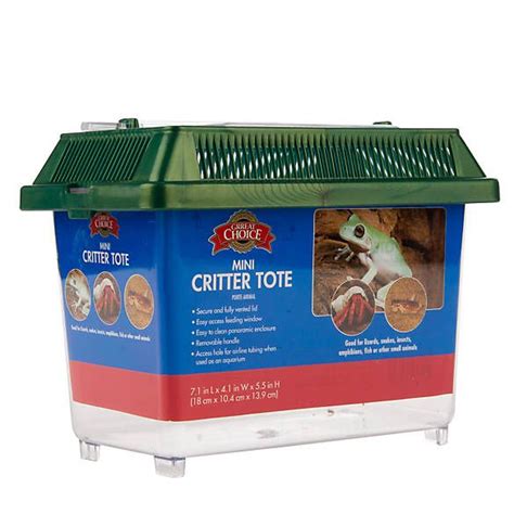 Grreat Choice® Critter Reptile Tote Reptile Terrariums Petsmart