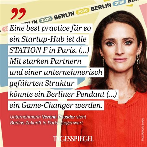 Berlin Ist Start Up Hauptstadt Doch München Holt Deutlich Auf Verena Pausder Chefin Des