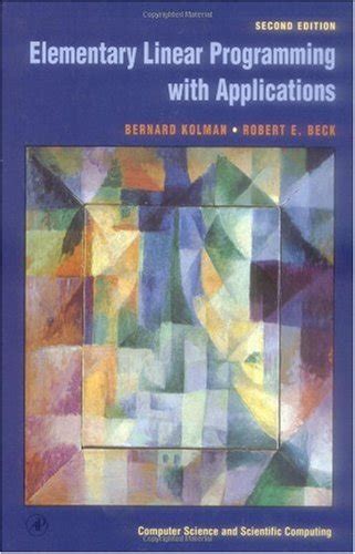 Solutions For Elementary Linear Programming With Applications 2nd By