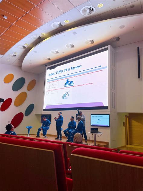 bader arrar on linkedin me presenting at koc future talent program