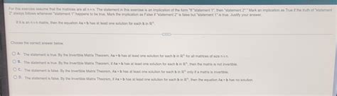Solved For This Exercise Assume That The Matrices Are All Chegg