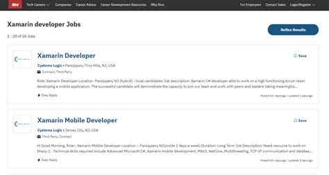 top 15 sites to hire xamarin developers
