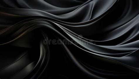 Abstract Wave Pattern In Silk A Smooth And Shiny Backdrop Generated By