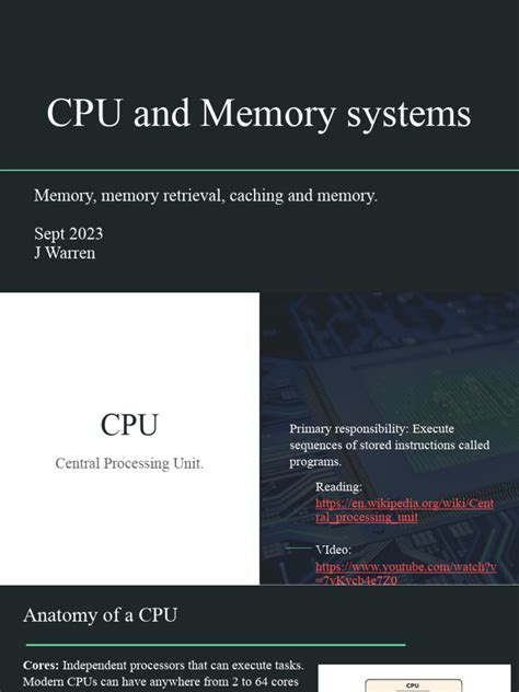 cpu and memory systems pdf computer data storage random access memory