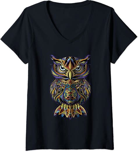 Geometric Owl Shirt Designing A T Shirt Tribal Owl Tattoo Design