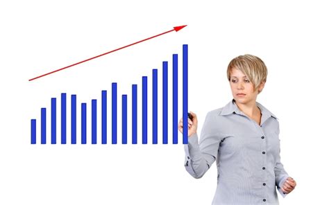 Premium Photo Drawing Graph