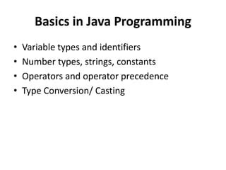 Java Chapter 2 PPTX