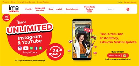 Cara Menggunakan Kuota Utama Indosat Unlimited TumoutouNews