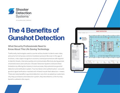 4 Benefits Of Gunshot Detection