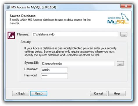 Baixar a última versão do Access To MySQL grátis em Português no CCM CCM