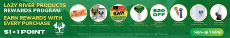 Lazy River Products Rewards • Massachusetts Recreational Cannabis Dispensary