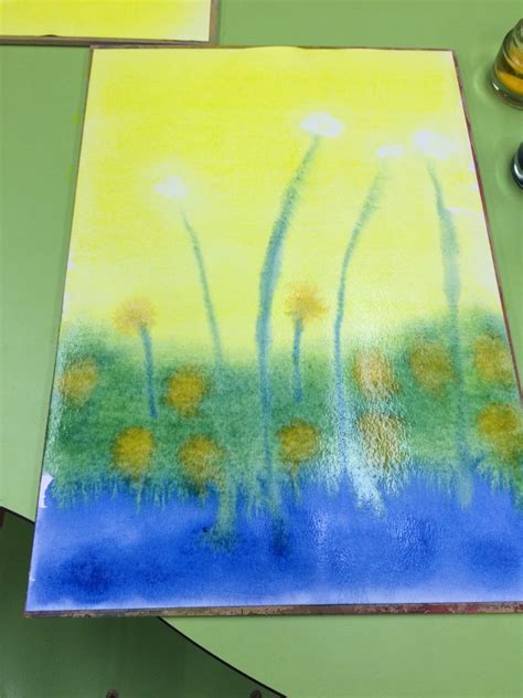 12월 발도르프 습식수채화 And 수공예 수업 풍경 네이버 블로그