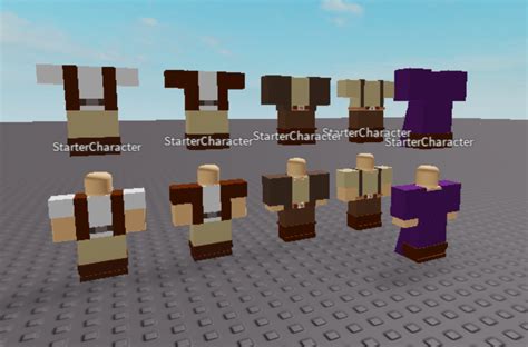 Some Clothing Models For Startercharacter Using Them For A Western