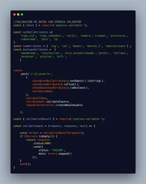 Nodejs Validación De Datos En Mi Back End Con Express Validator De