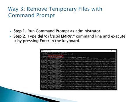 how to delete all junk files from computer pptx operating systems