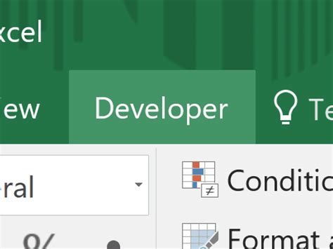 How To Display Developer Tab In Excel Pofeisrael