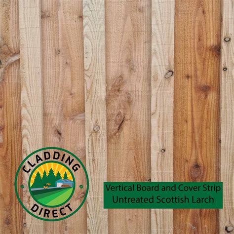 Vertical Board And Cover Stirp Larch Cladding Cladding Direct