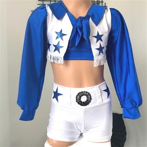 Dallas Cowboys Cheerleaders Costume Etsy